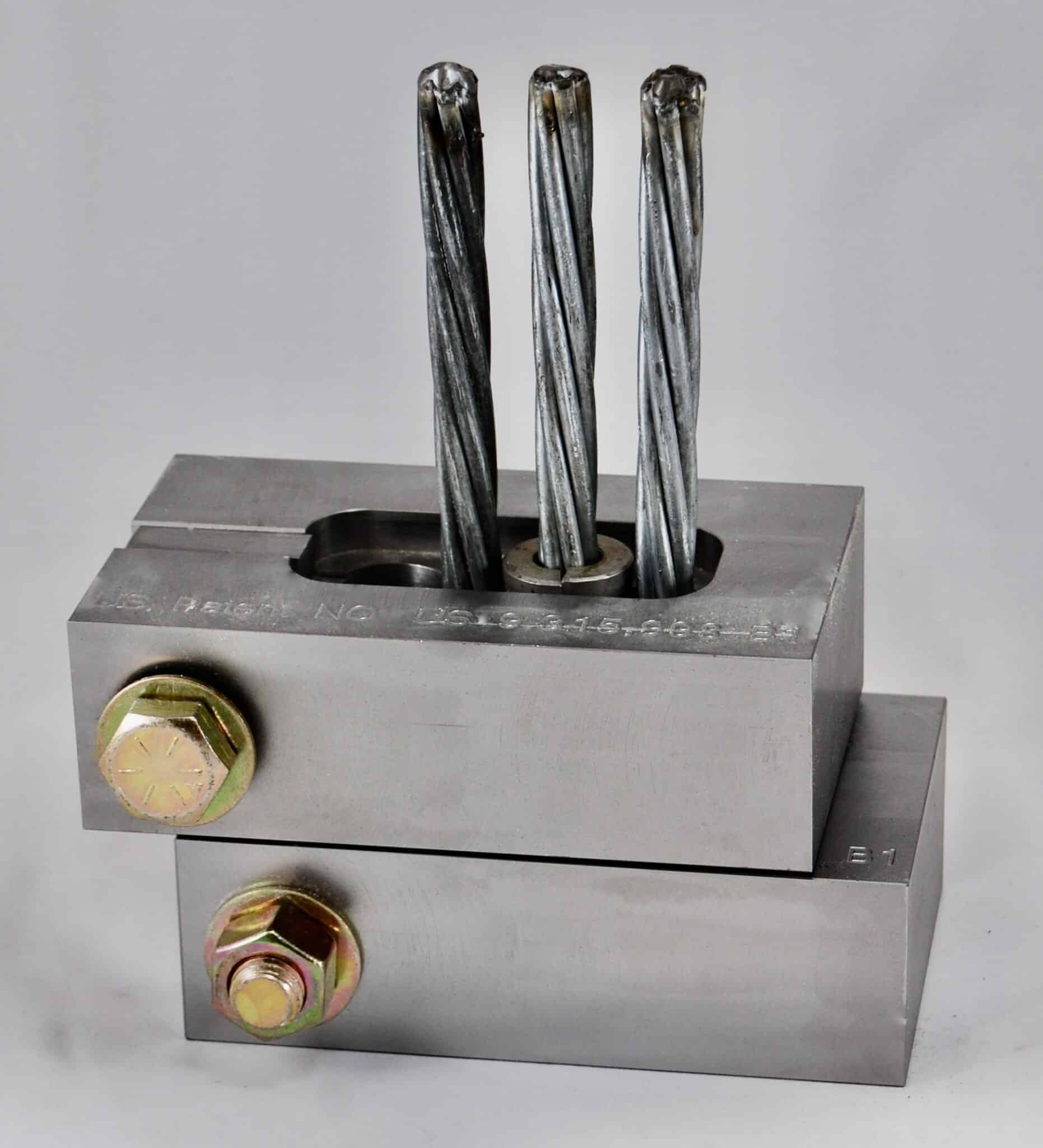 Multi-Cable Temporary Anchor | 2 Cavity | Post-Tension Products